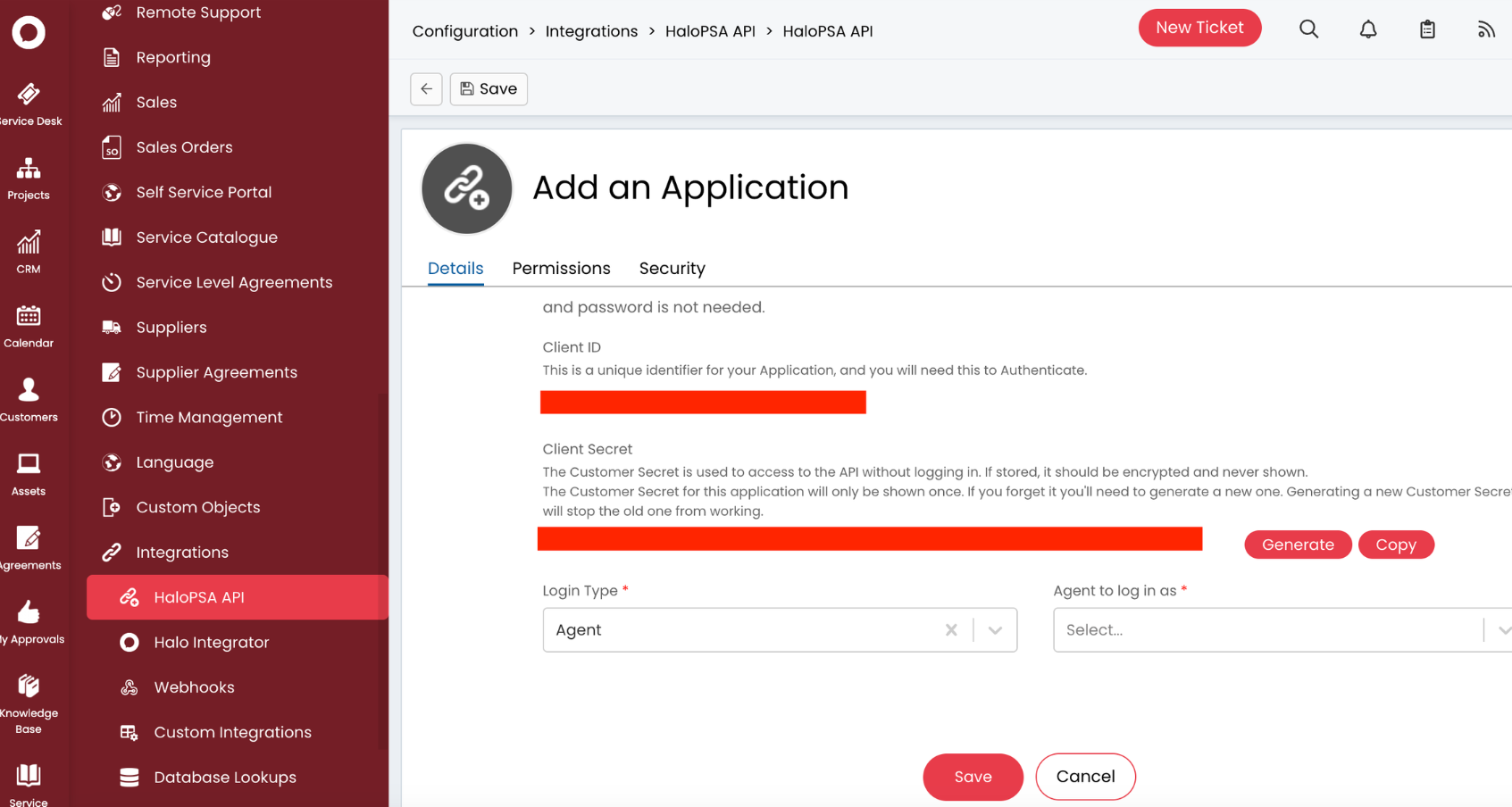Connecting to HaloPSA – Dropsuite